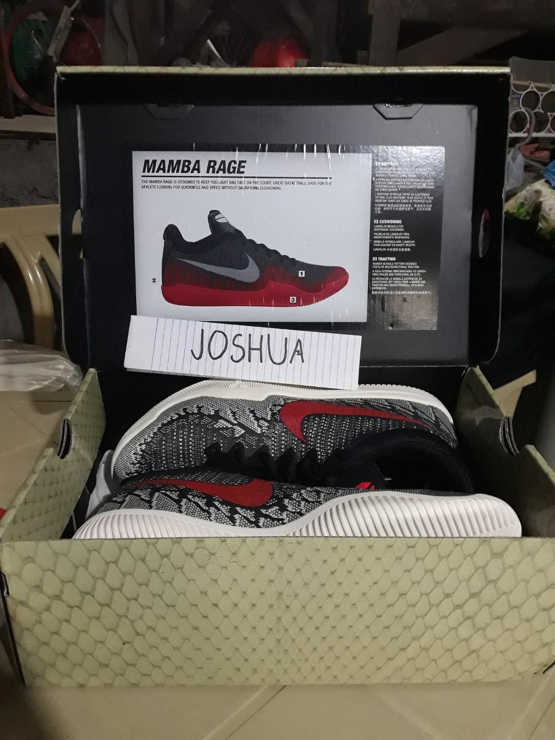 Kobe Mamba Rage Shoes (Legit), Men's Fashion, Footwear, Sneakers on ...