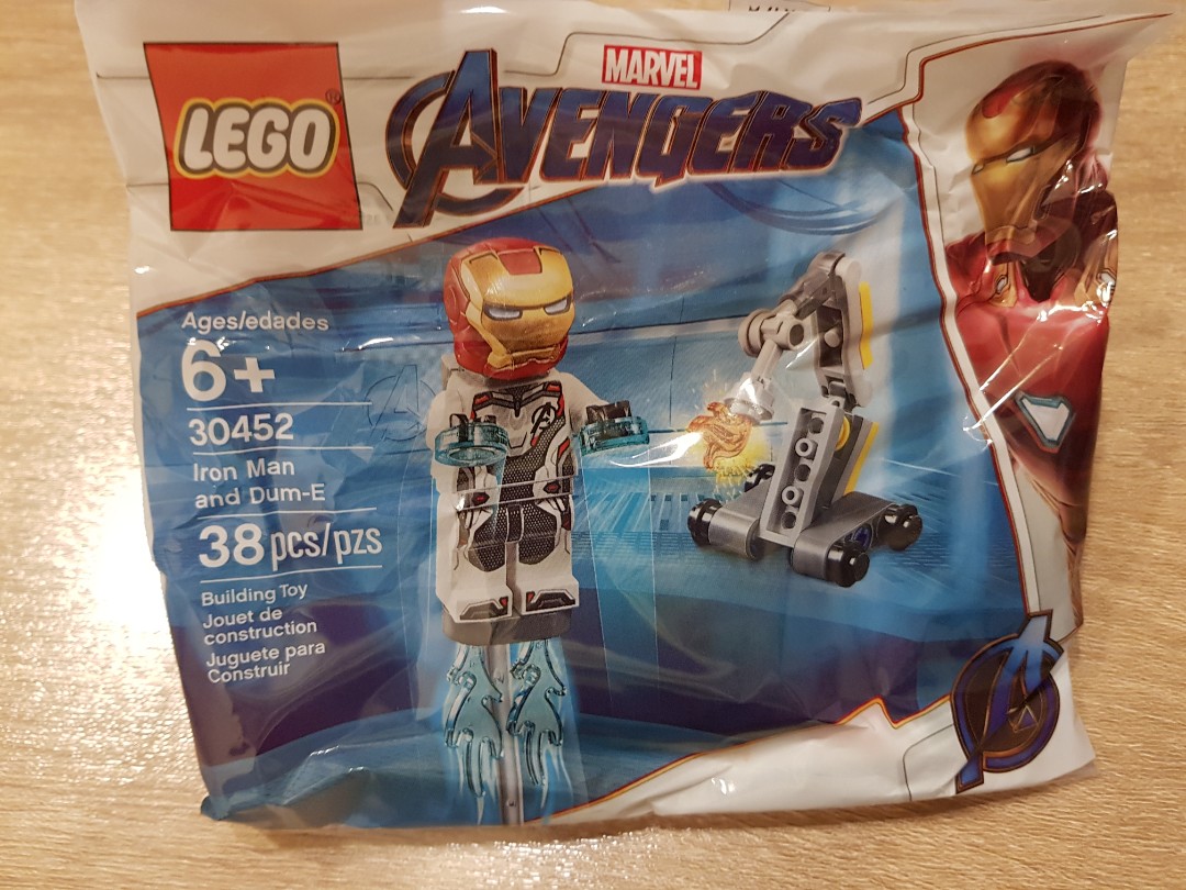 LEGO 30452 Iron Man and Dum-E, Hobbies & Toys, Toys & Games on Carousell