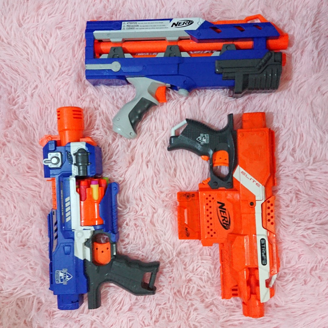 Nerf Blasters, Hobbies & Toys, Toys & Games on Carousell