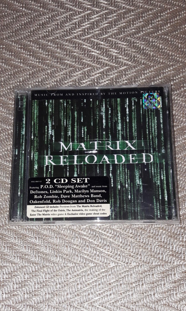 Ost - Matrix Reloaded The Album (2003 2cd), Hobbies & Toys, Music ...