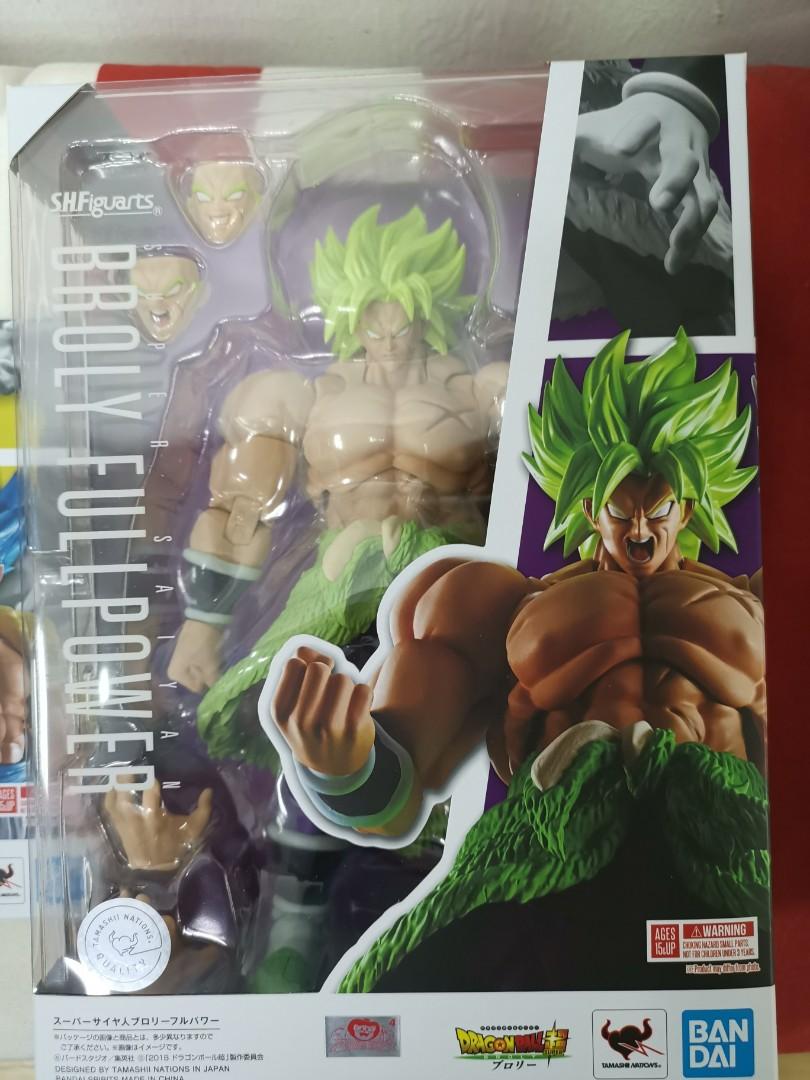 SHF Dragonball Broly Full Power & SSG-SS Gogeta, Hobbies & Toys, Toys ...
