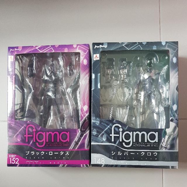 Figma Silver Crow and Black Lotus, Hobbies & Toys, Toys & Games on ...