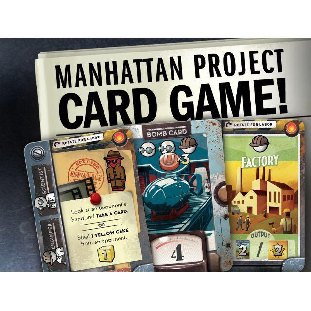 The Manhattan Project: Chain Reaction Card Game, Hobbies & Toys, Toys ...