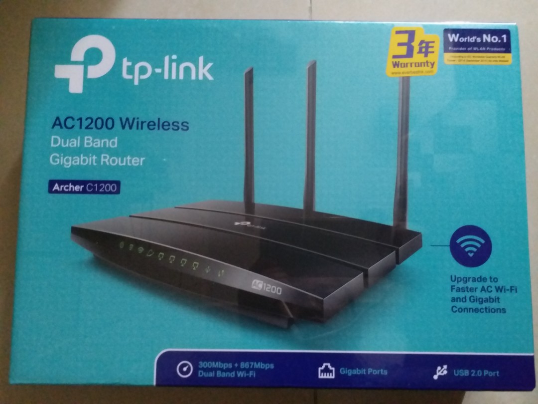 TP-link Archer C1200 Wireless Router, 電腦＆科技, 電腦周邊及配件, Wifi及上網相關產品 ...