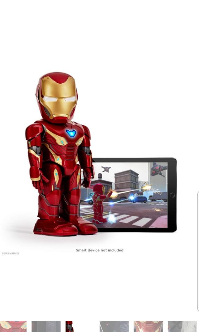 UBTECH Marvel Avengers IRONMAN Endgame Iron Man Mk Mark 50 AR Augmented ...