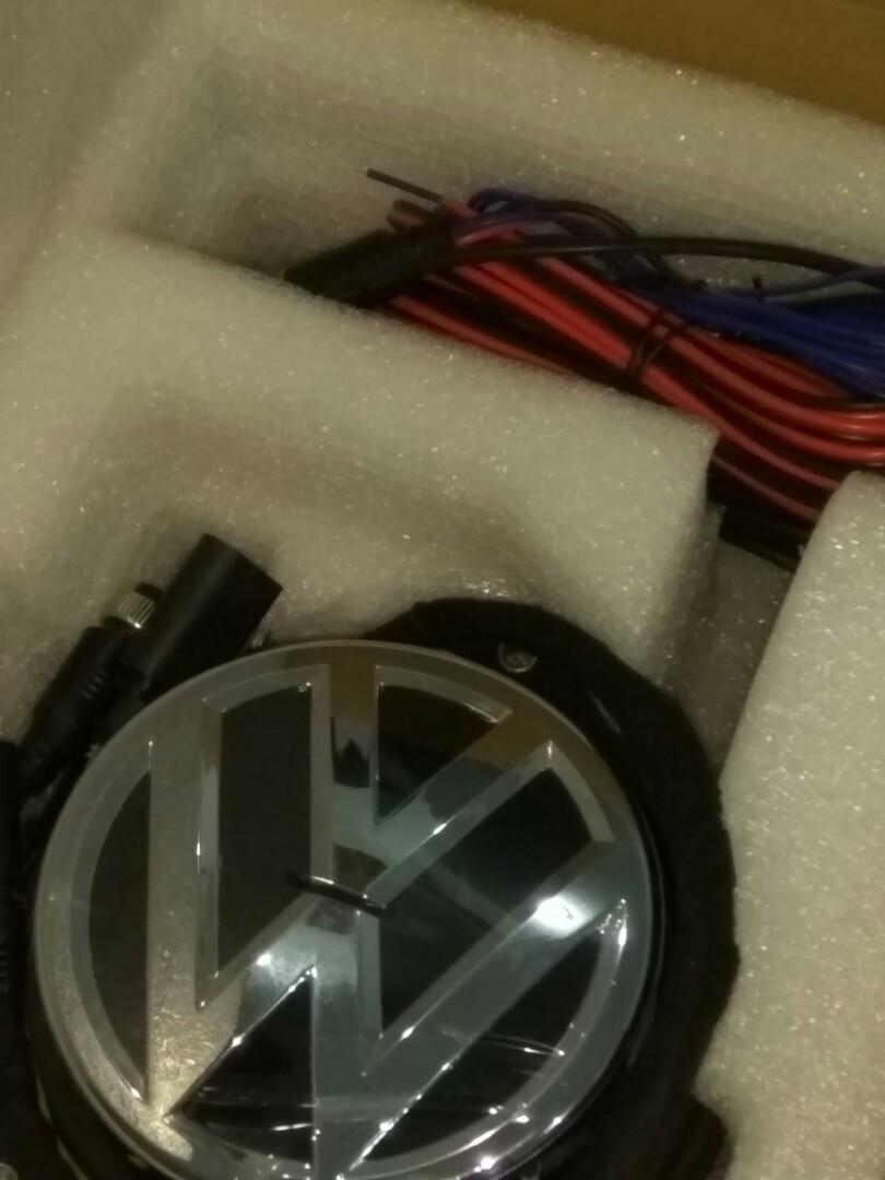 Vw emblem reverse camera, Car Accessories, Accessories on Carousell