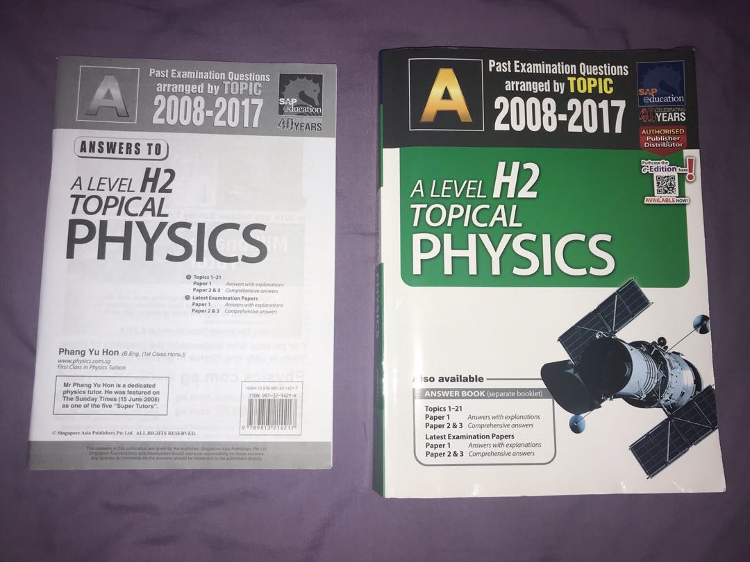 A Level Physics Topical TYS, Hobbies & Toys, Books & Magazines ...