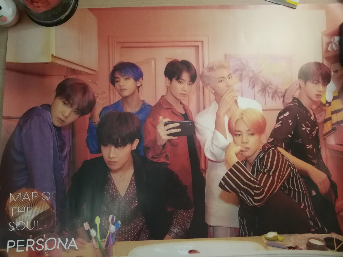 BTS Map of the Soul Persona Posters, Hobbies & Toys, Memorabilia ...