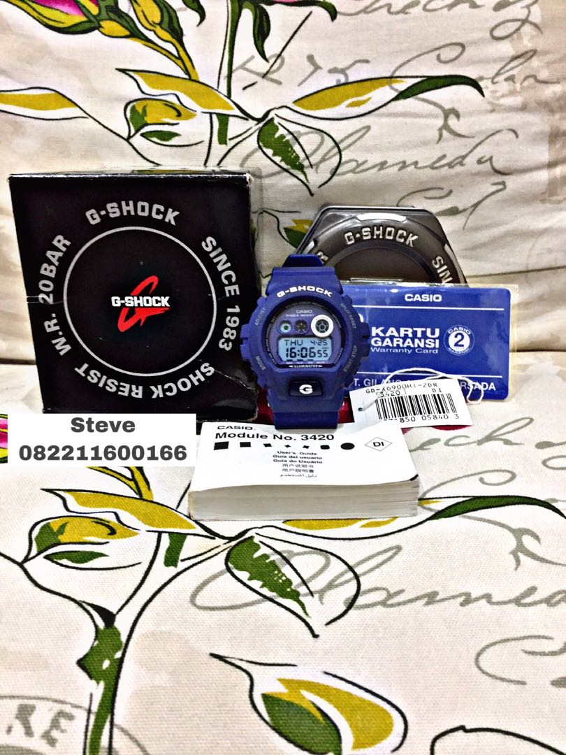 Casio Gshock Gdx6900Ht, Fesyen Pria, Jam Tangan di Carousell