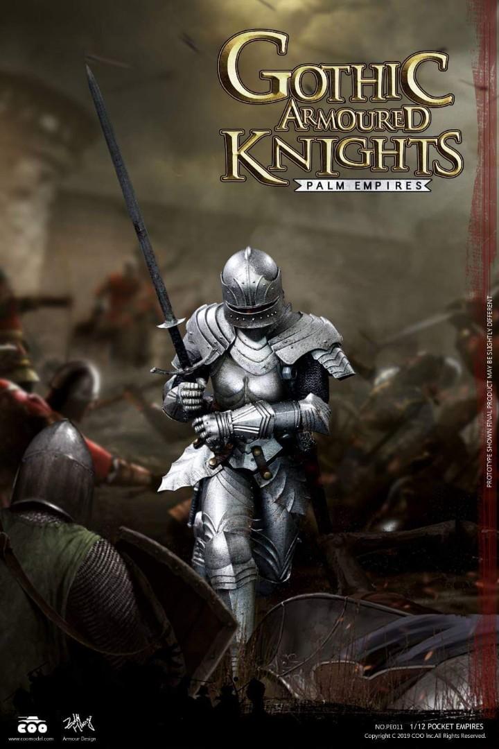 COOMODEL NO. PE011 1/12 SCALE PALM EMPIRES - GOTHIC ARMORED KNIGHT ...