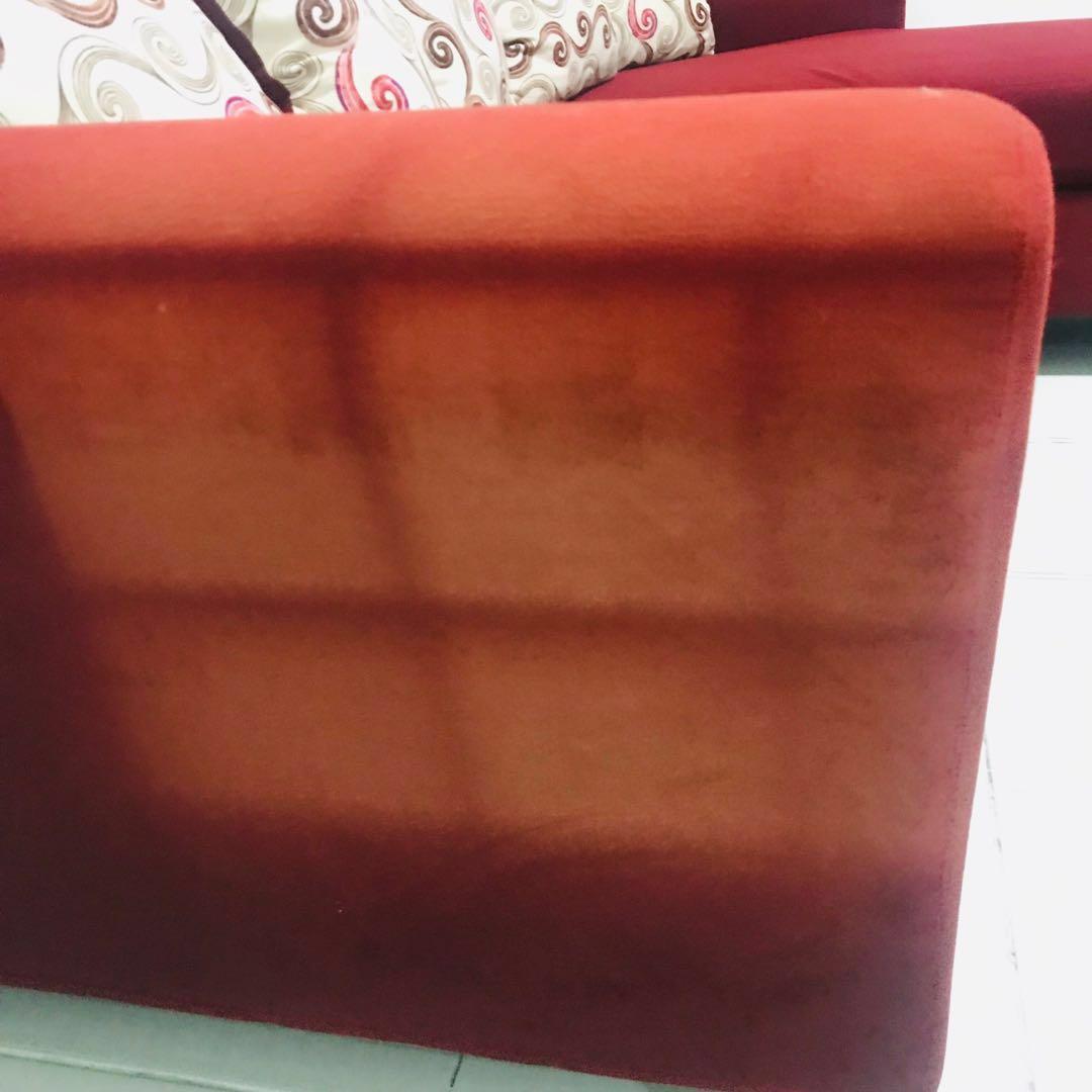 Courts L Shape Sofa -custom made, Furniture & Home Living, Furniture ...