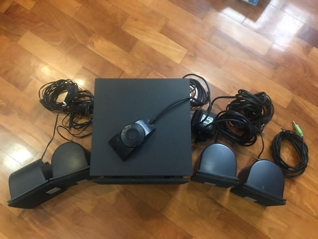 Creative Inspire 4.1 4400 - speaker system, Audio, Soundbars, Speakers ...