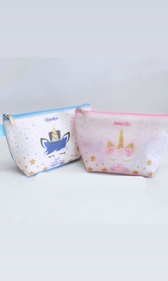 Customised Pouch, Women's Fashion, Bags & Wallets, Purses & Pouches on ...