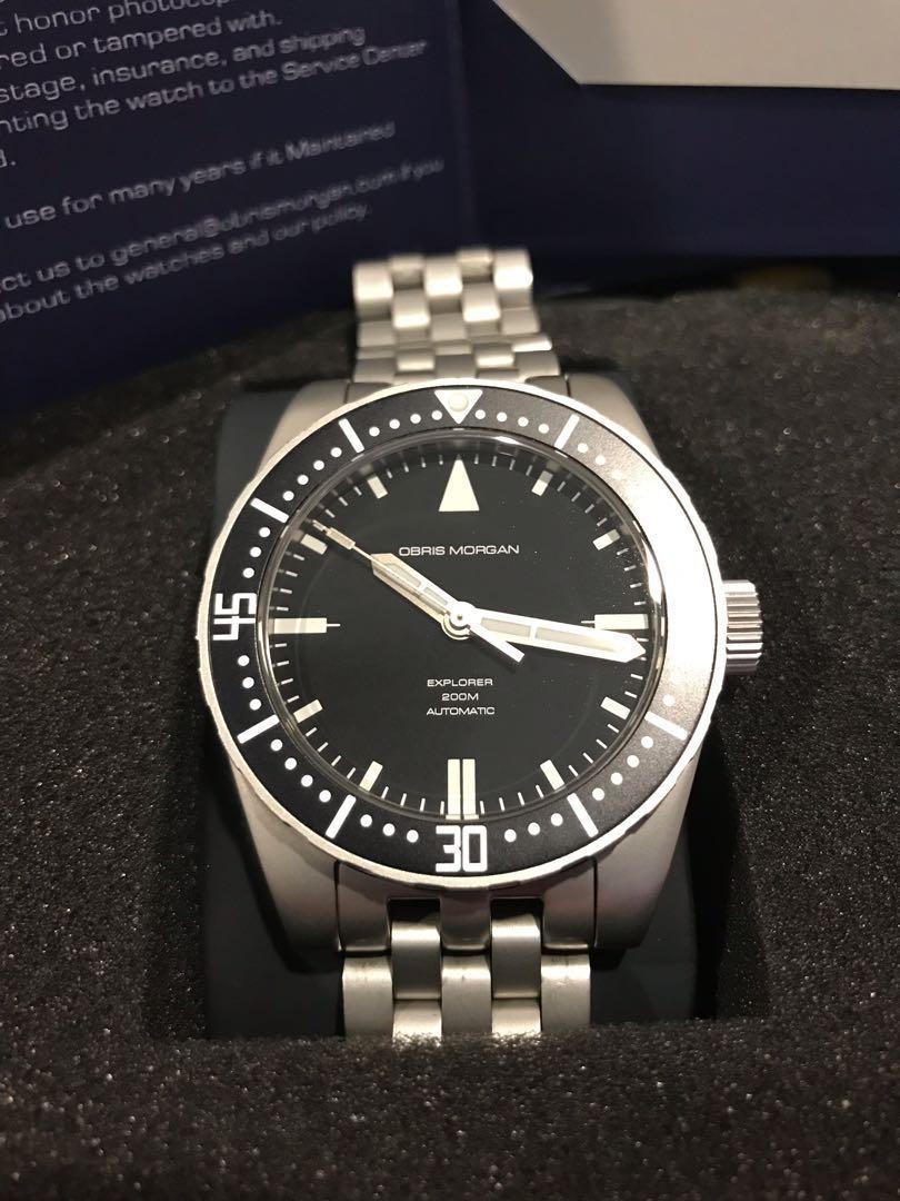 Discontinued Obris Morgan -Explorer, Luxury, Watches on Carousell