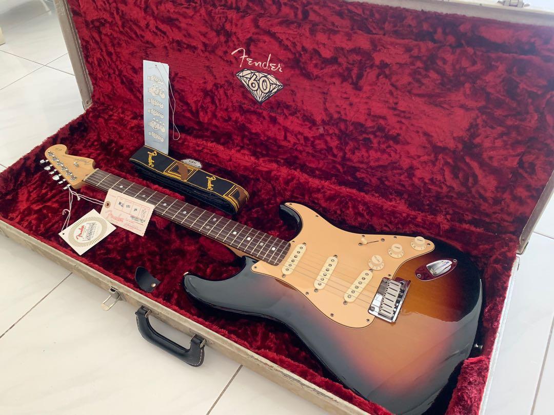 Fender Diamond 60th anniversary stratocaster, Hobbies & Toys, Music ...