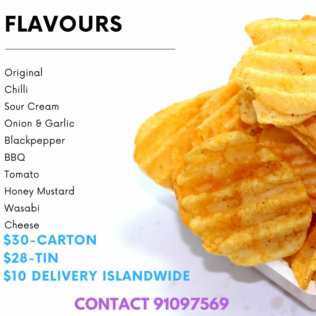 HARI RAYA POTATO CHIPS, Food & Drinks, Packaged & Instant Food on Carousell