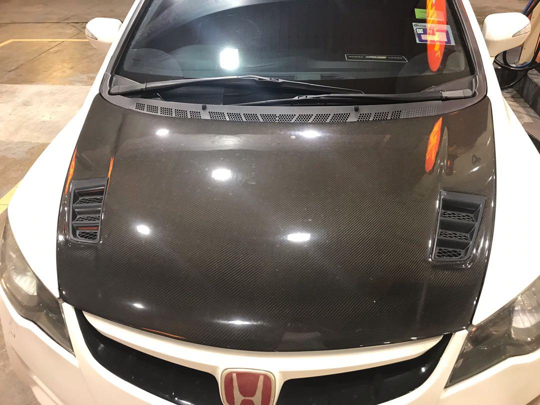 Honda fd2 carbon fiber original, Auto Accessories on Carousell