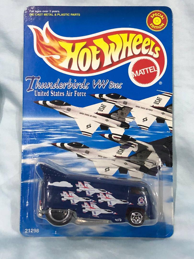 Hot Wheels United States Airforce “Thunderbirds” Drag Bus, Hobbies ...