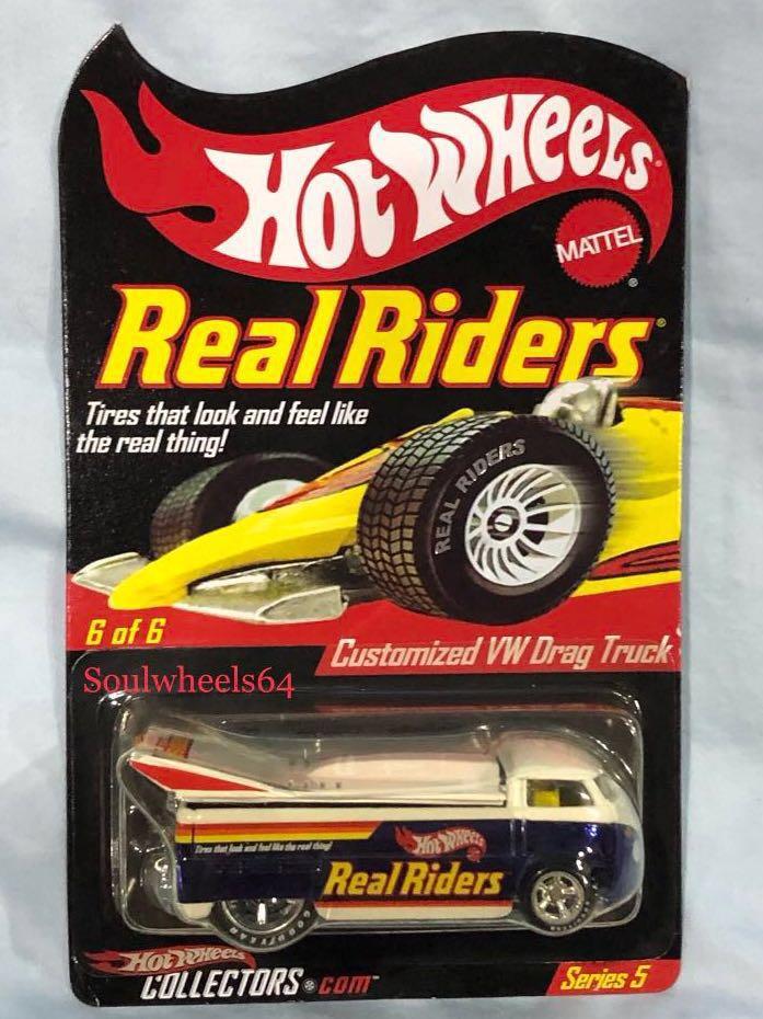 Hotwheels Real Rider Series 5 ~ Volkswagen Drag Truck 2006 #93XX/11000 ...