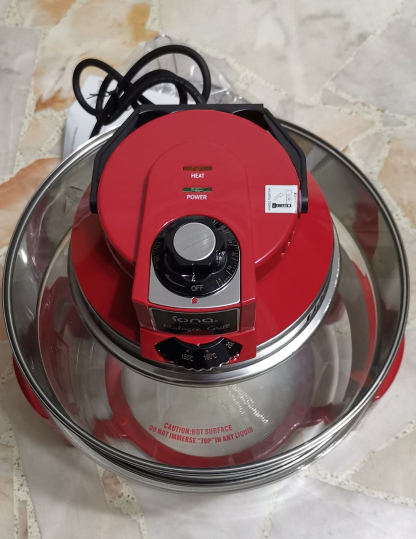 IONA HALOGEN GRILL GLTB112 (BNIB), TV & Home Appliances, Kitchen ...