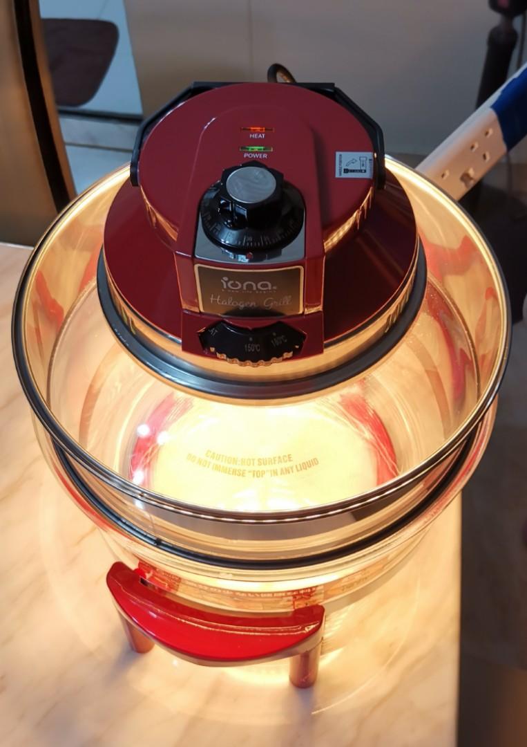 IONA HALOGEN GRILL GLTB112 (BNIB), TV & Home Appliances, Kitchen ...
