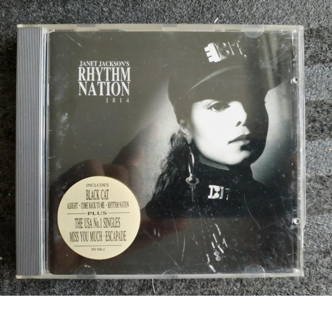 Janet Jackson - Rhythm Nation 1814, 興趣及遊戲, 收藏品及紀念品, 明星周邊 - Carousell