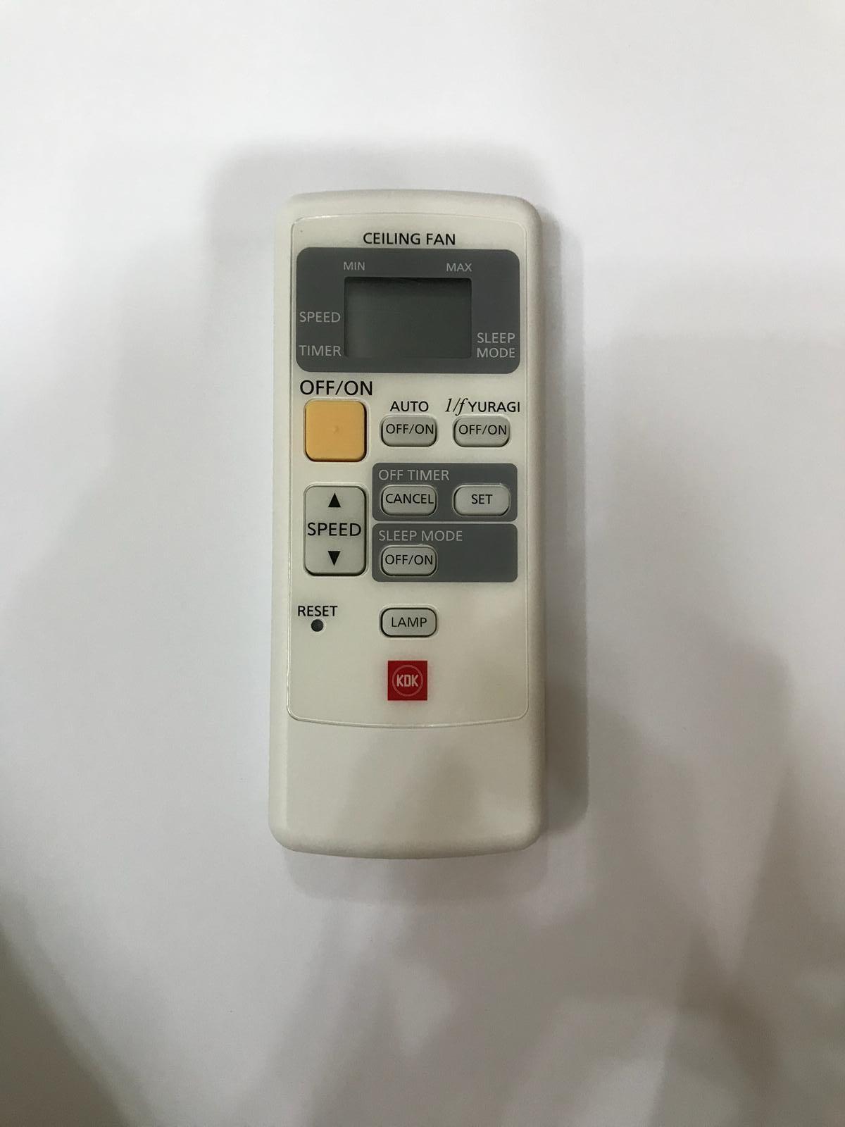 KDK ceiling fan remote control, Furniture & Home Living, Lighting ...