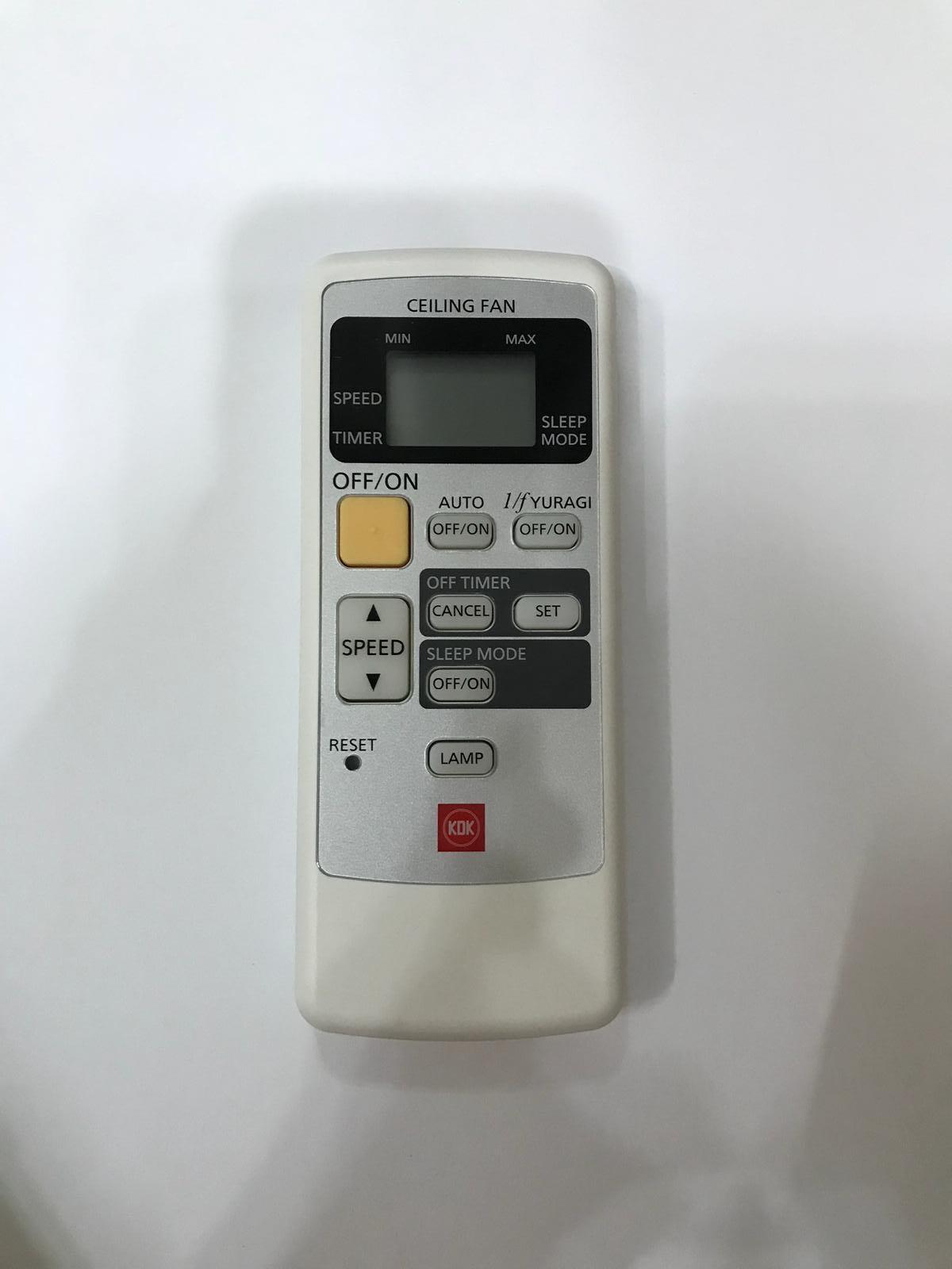 KDK remote control, Furniture & Home Living, Lighting & Fans, Fans on ...