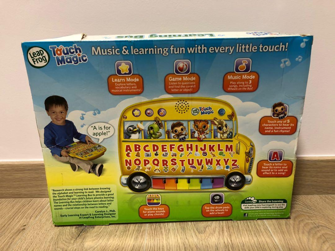 Leapfrog Alphabet Bus, Hobbies & Toys, Toys & Games on Carousell