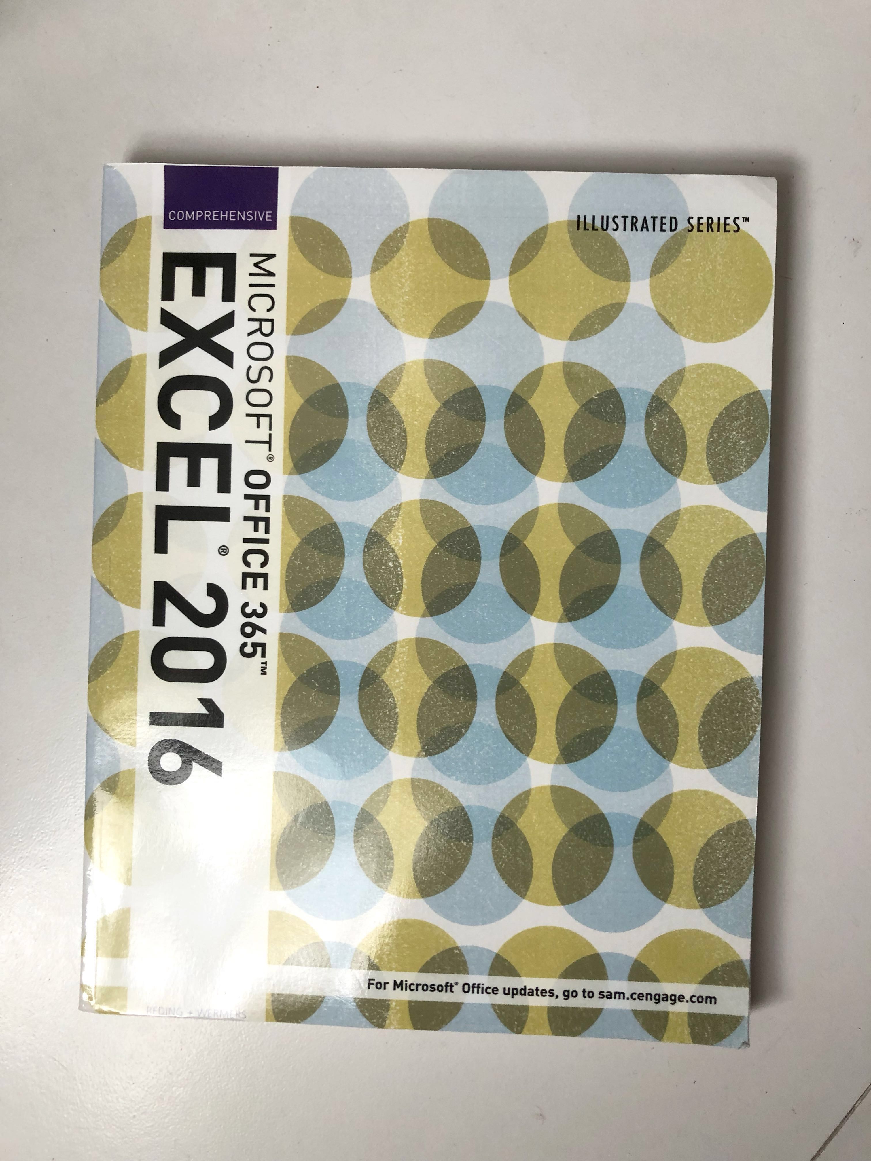 Microsoft Excel 2016 Textbook , Hobbies & Toys, Books & Magazines ...
