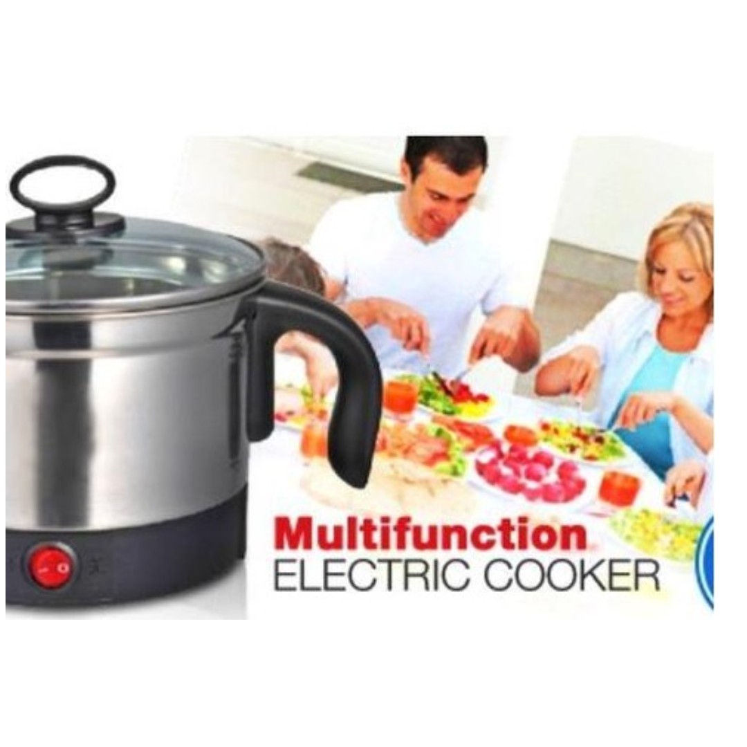 MULTIFUNCTION ELECTRIC COOKER for hot pot steamboat instant noodles, TV ...
