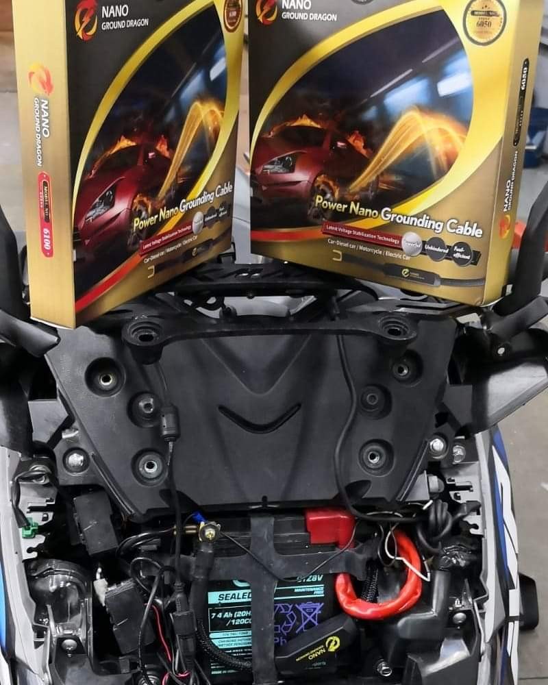 NANO GROUND DRAGON (GROUNDING CABLE), Motorcycles, Motorcycle ...