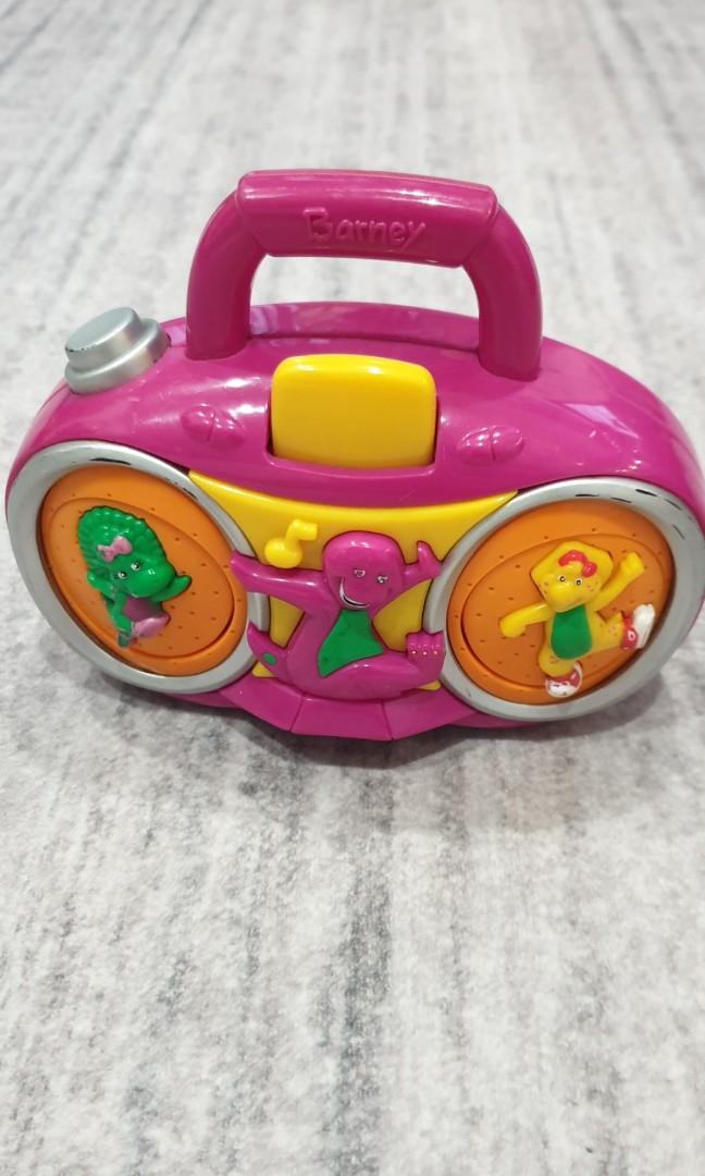 Original Barney Radio, Hobbies & Toys, Toys & Games on Carousell