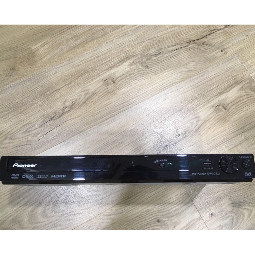 Pioneer DV-3052 Multi System All Region HDMI 1080p Upscaling DVD Player ...