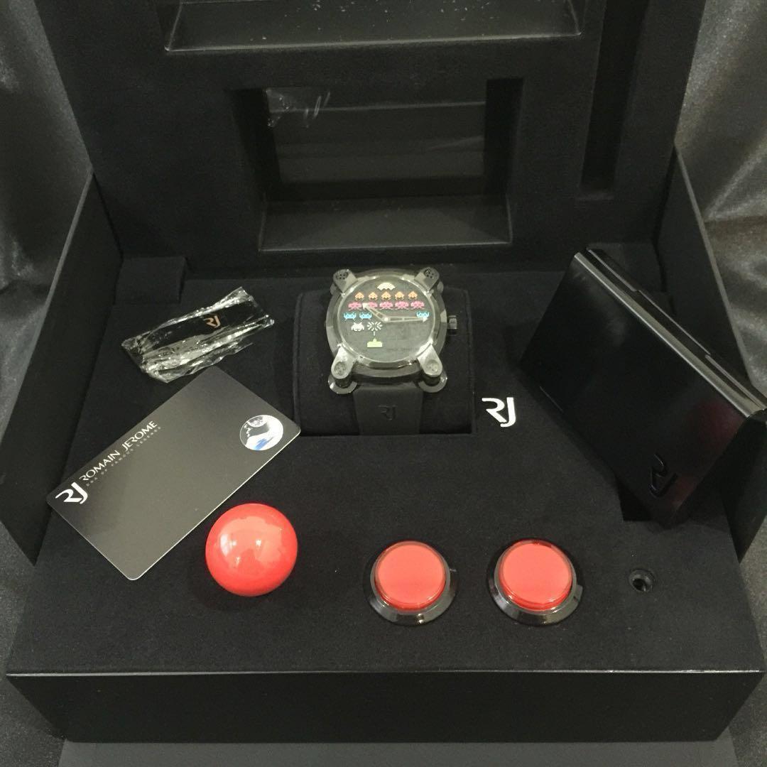 Rare Romain Jerome Moon Invader Space Invaders Pop Limited Edition, Luxury, Watches on Carousell