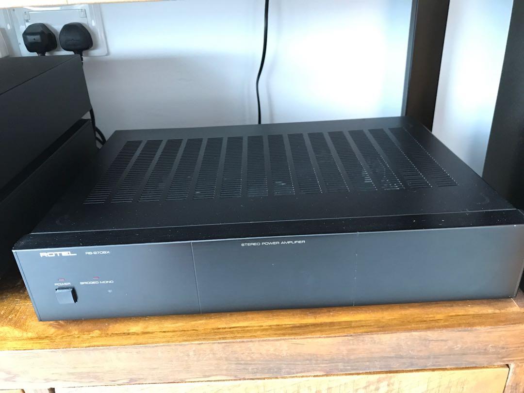 Rotel RB-970BX 60W Power Amplifier, Audio, Other Audio Equipment on ...