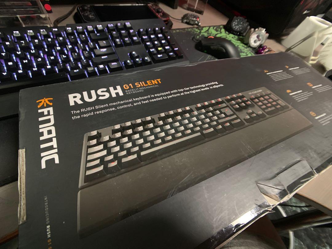 RUSH G1 SILENT BACKLIT MECHANICAL KEYBOARD, Computers & Tech, Parts ...