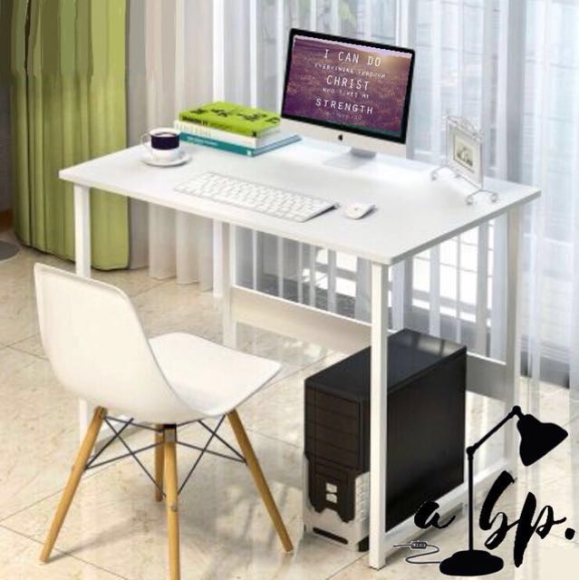 Simple Computer Table, Furniture & Home Living, Furniture, Tables ...
