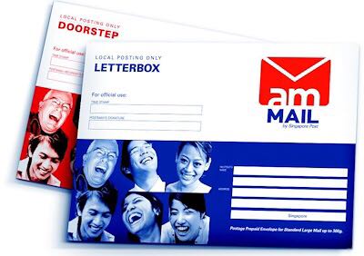 SingPost AM MAIL LETTERBOX delivery, Hobbies & Toys, Stationery & Craft ...