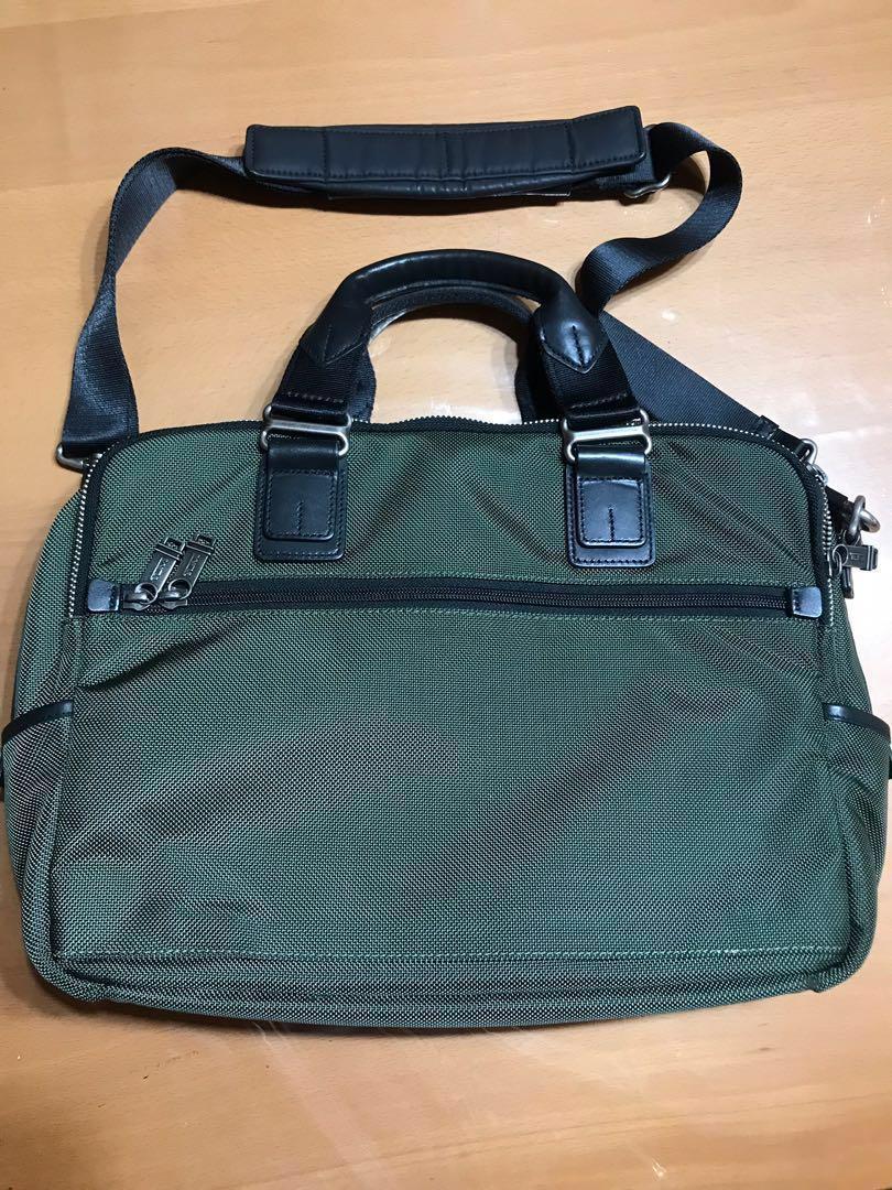 Tumi Alpha Bravo Anderson Slim Commuter Brief, Men's Fashion, Bags ...