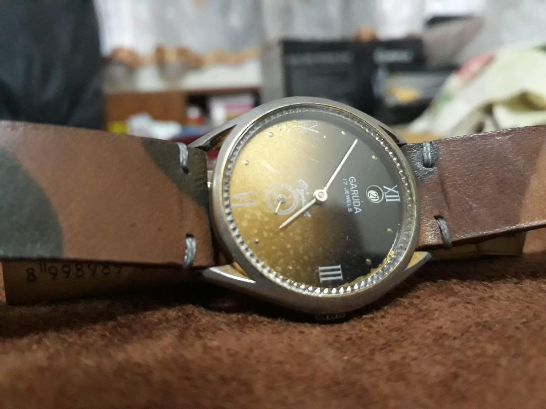 Vintage Garuda Crystal 17jewels, Men's Fashion, Watches & Accessories ...