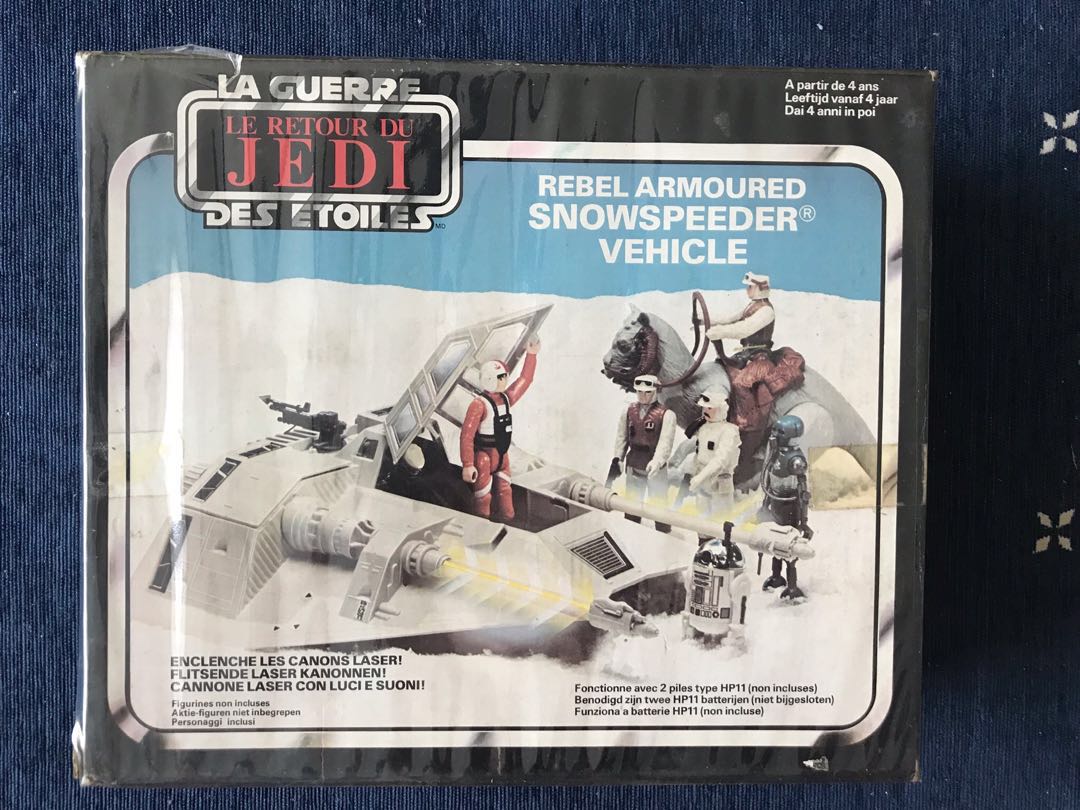 Vintage kenner snowspeeder vehicle star wars, Hobbies & Toys, Toys ...