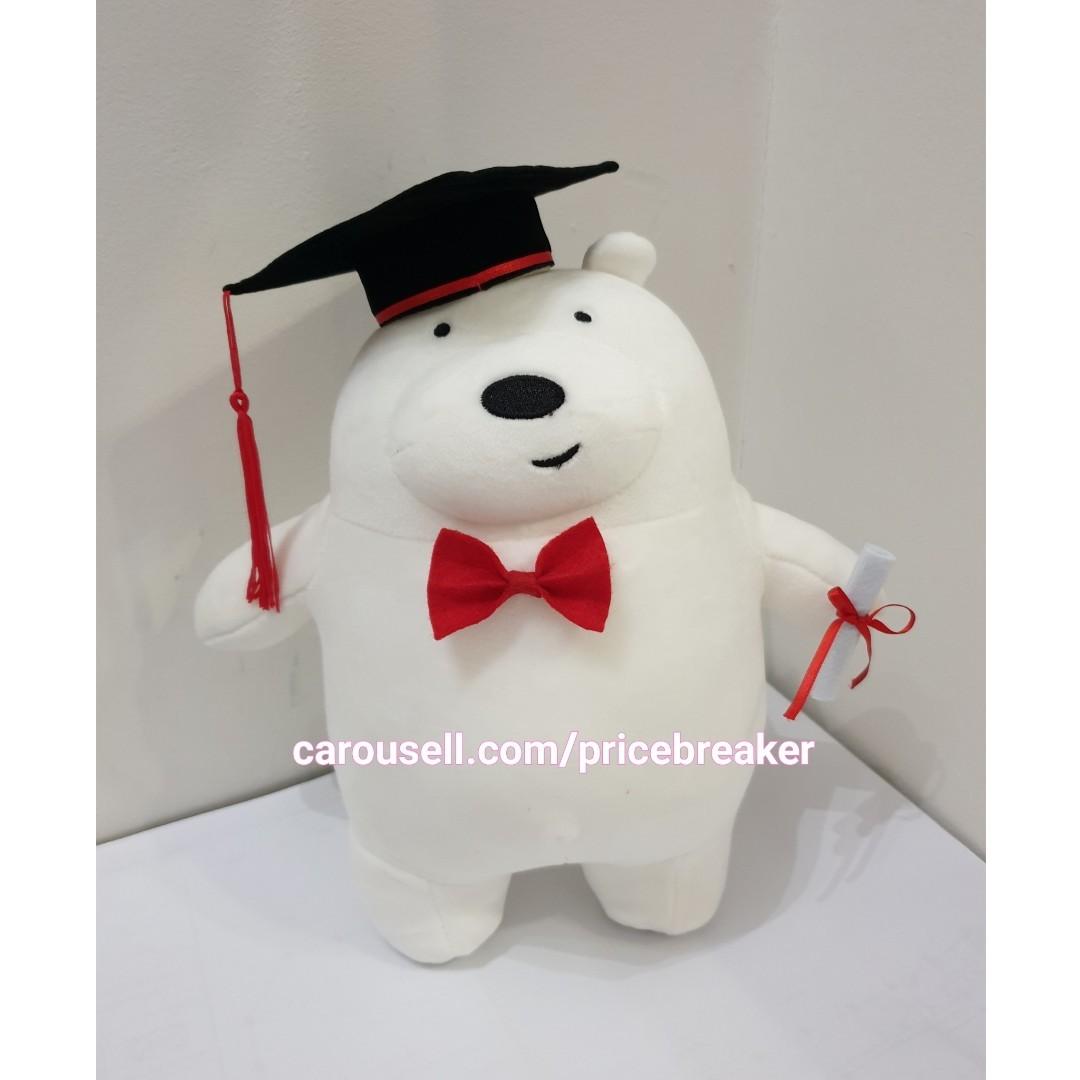 We Bare Bears Graduation Bear (Panda), Men's Fashion, Bags, Belt bags ...