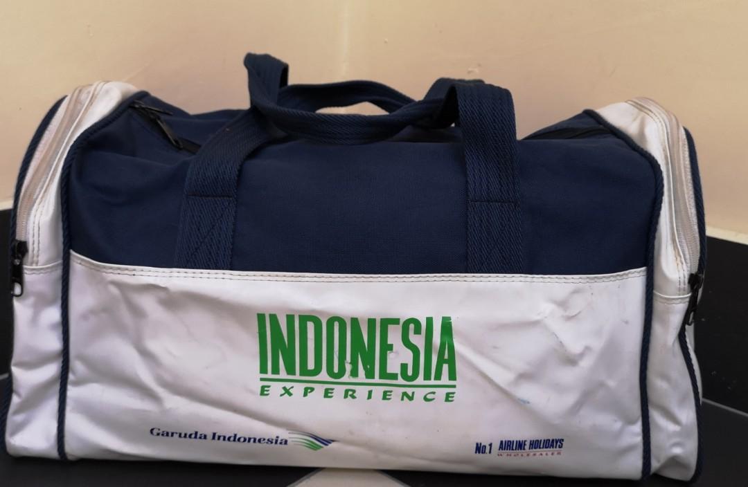 Airline Bag Garuda Indonesia, Men's Fashion, Bags, Belt bags, Clutches ...