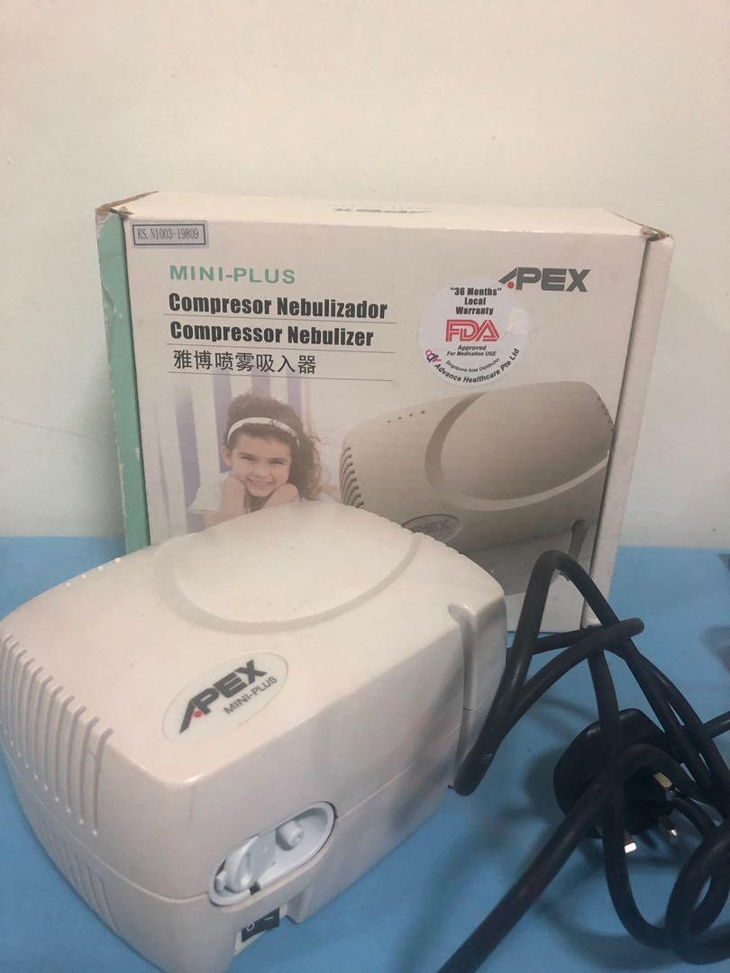 APEX Compressor Nebulizer, Health & Nutrition, Health Monitors ...