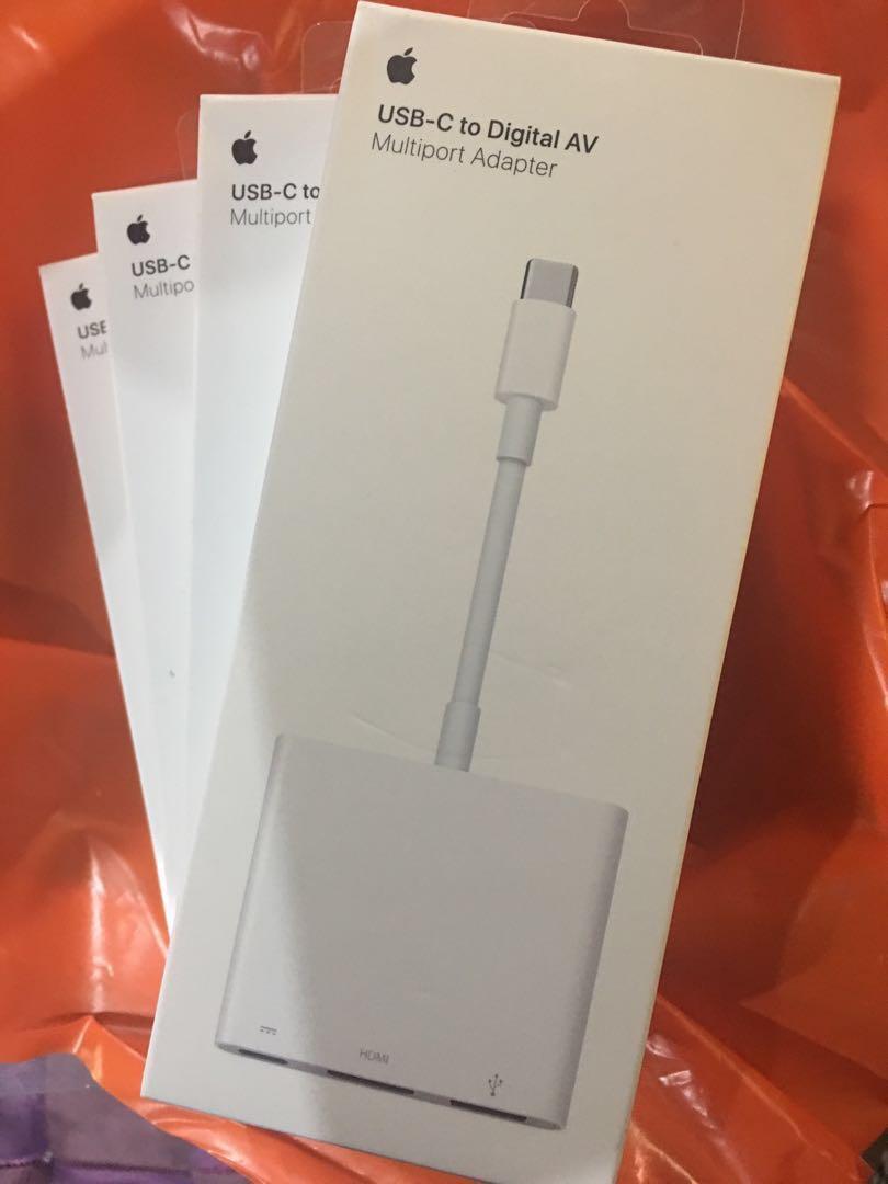 Apple USB-C to Digital AV (Multiport Adapter), Computers & Tech, Parts ...