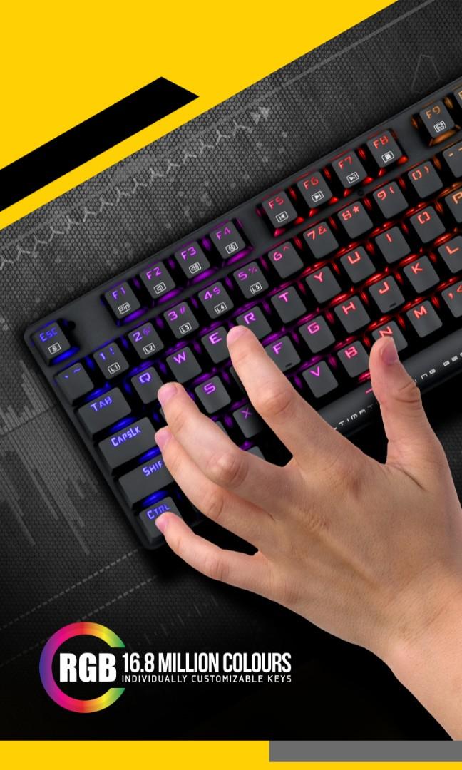 Armaggeddon MKA-5R RGB FALCON Gaming Keyboard 2019 Edition, Everything ...
