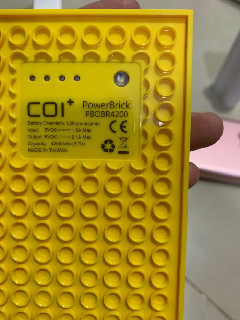 COI + Lego Power Bank, TV & Home Appliances, Electrical, Adaptors ...