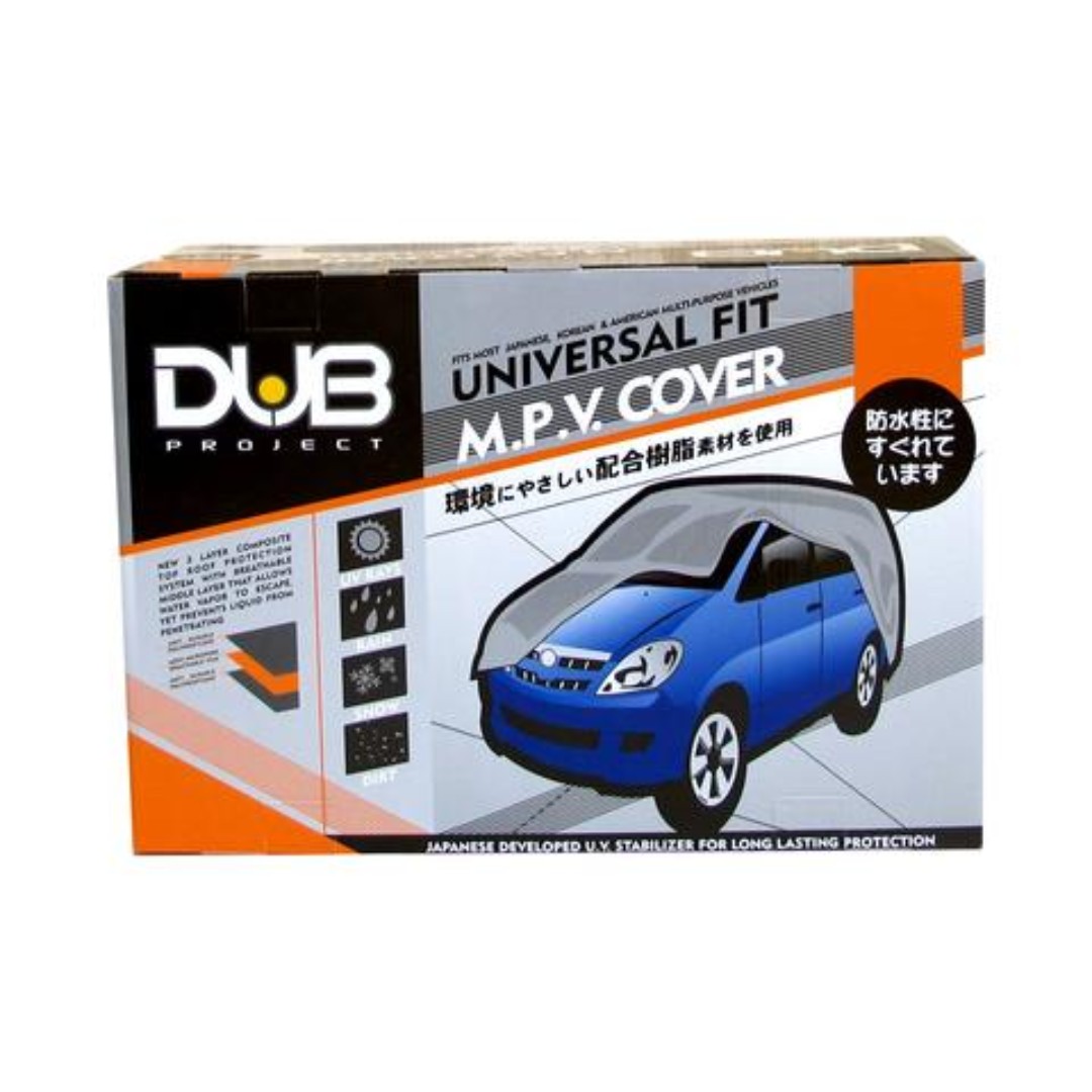 DUB MPV Universal Car Cover, Car Parts & Accessories on Carousell