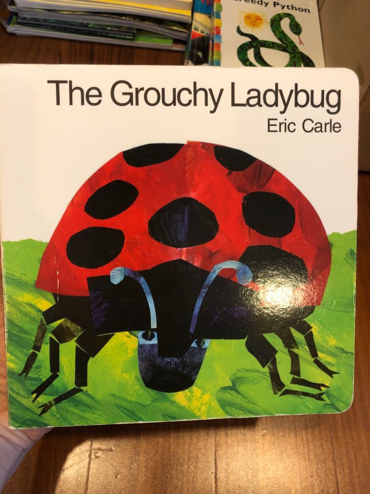Eric Carle- The Grouchy Ladybug, Hobbies & Toys, Books & Magazines ...
